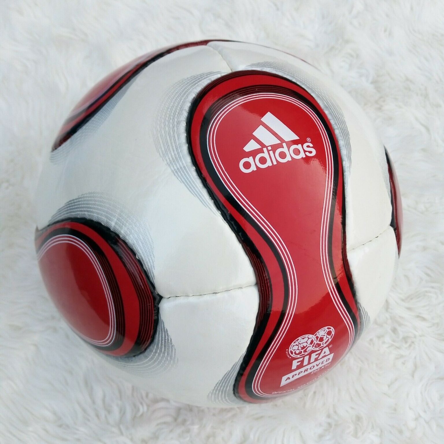Pelota Adidas Teamgeist red | 2006-2007 special edition - Peru FC