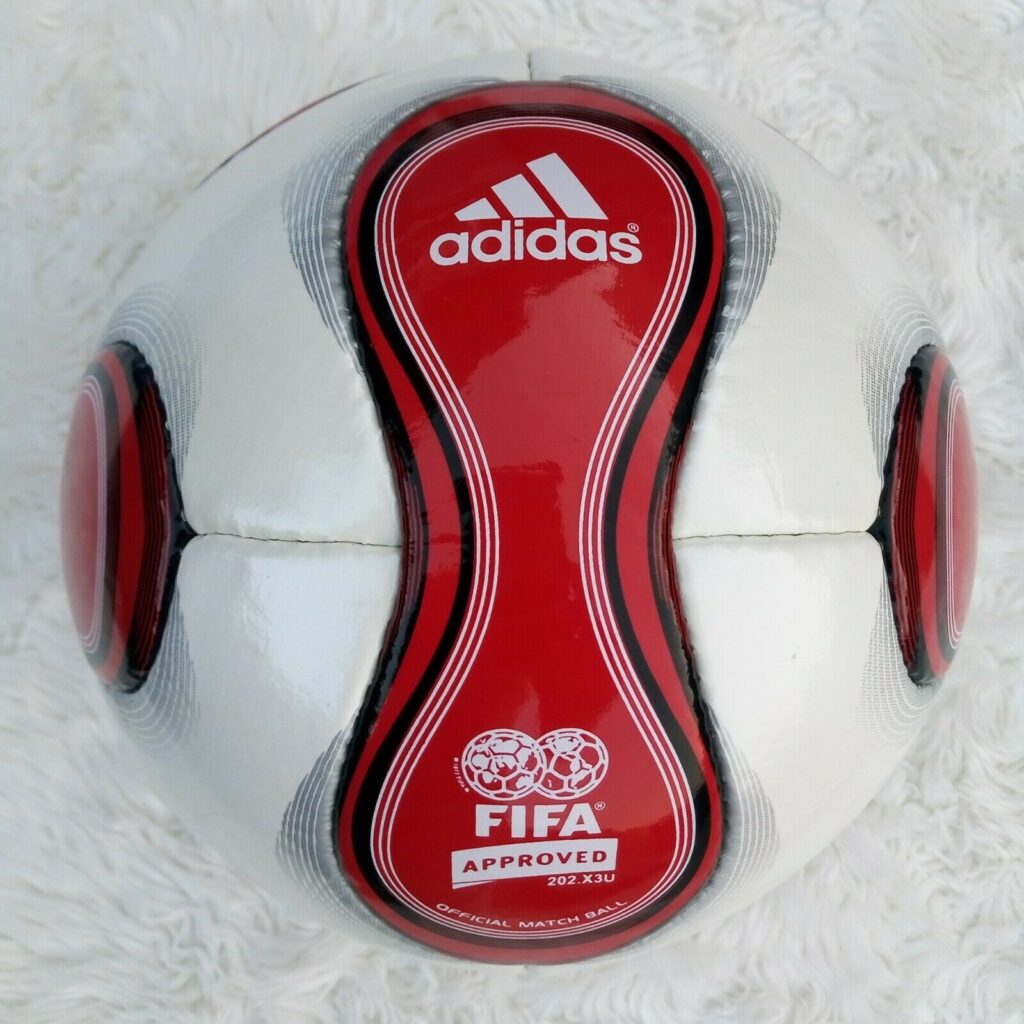 Pelota Adidas Teamgeist red | 2006-2007 special edition - Peru FC