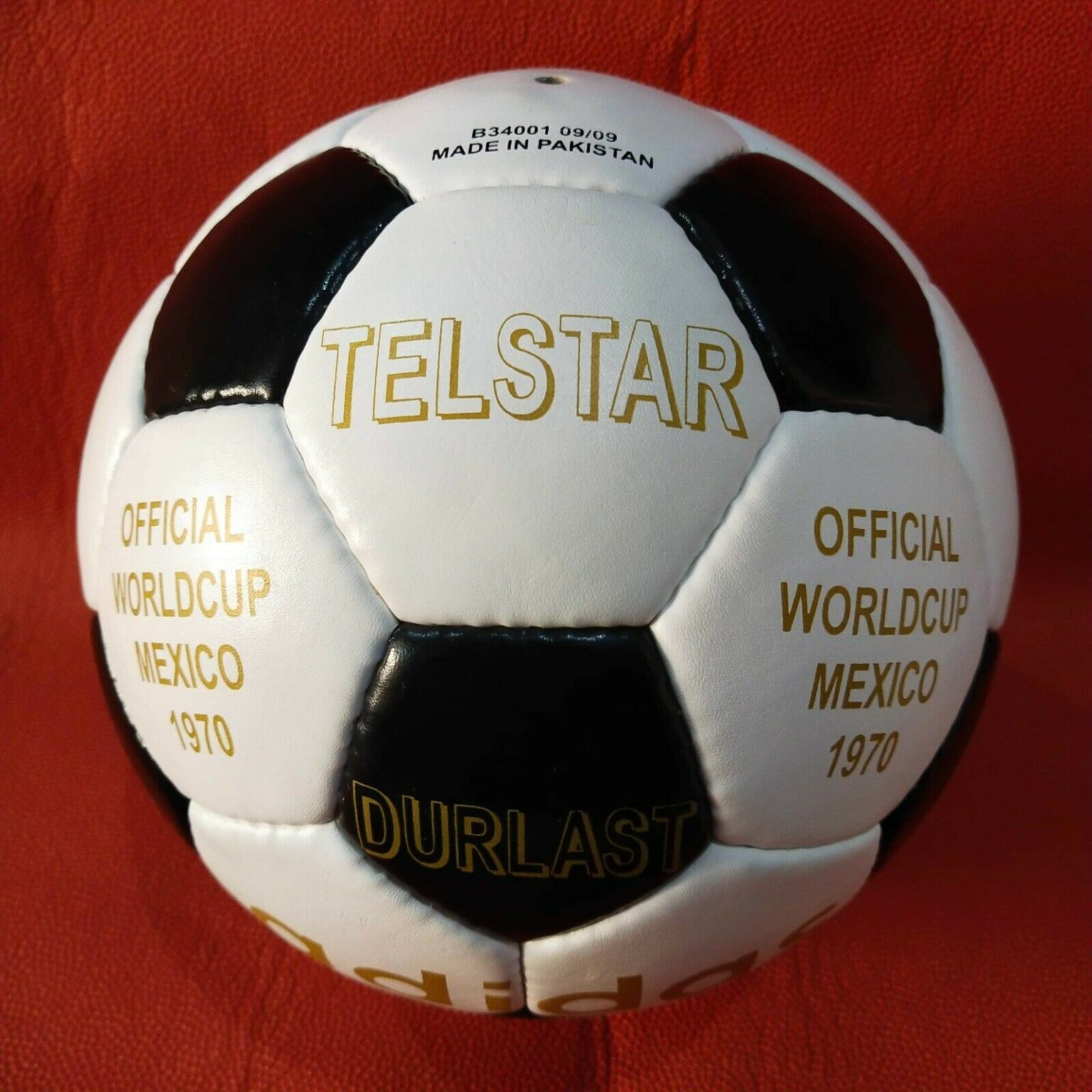 Pelota Adidas Telstar | Mundial México 1970 - Peru FC