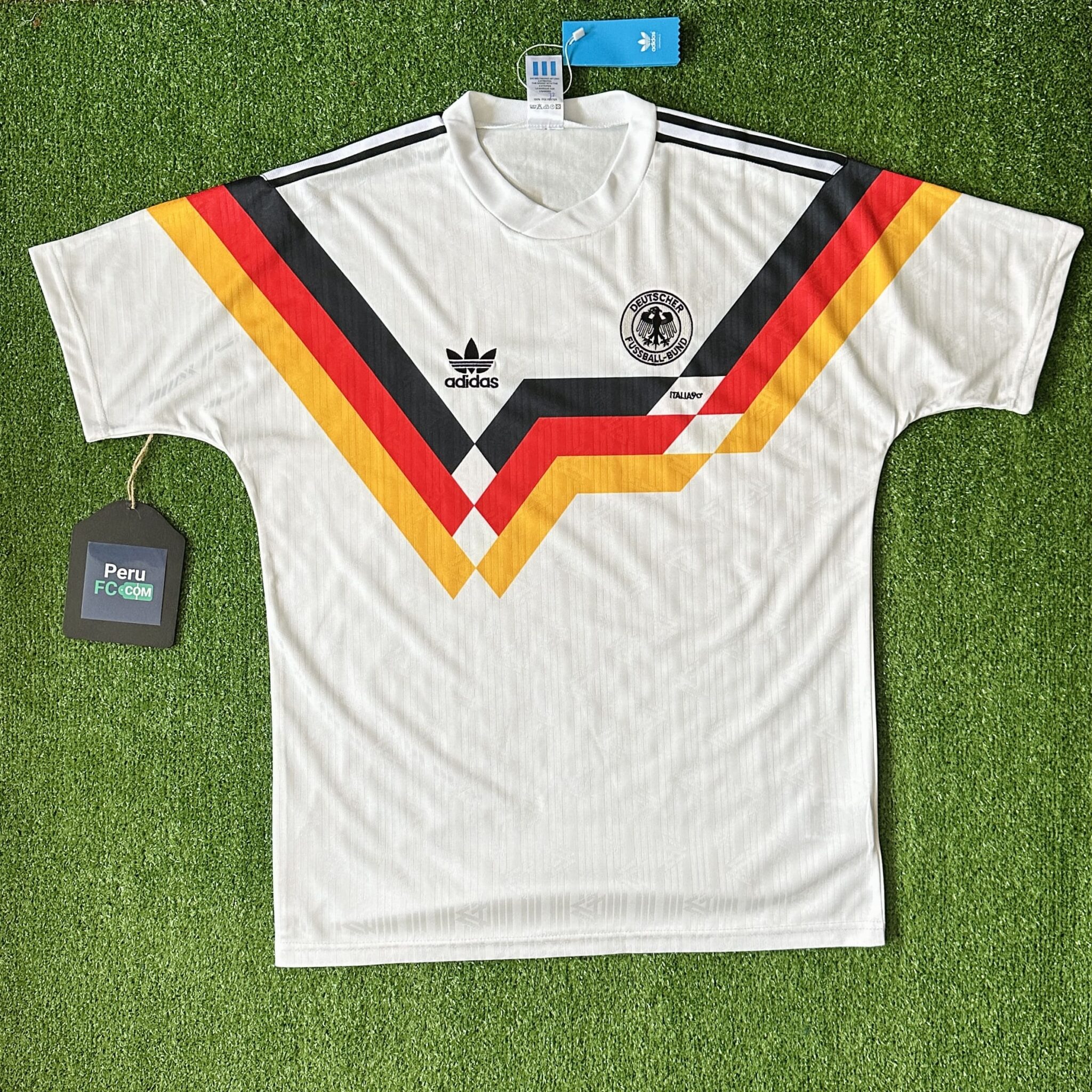 Camiseta Selección de Alemania 1990 home | Adidas - Peru FC