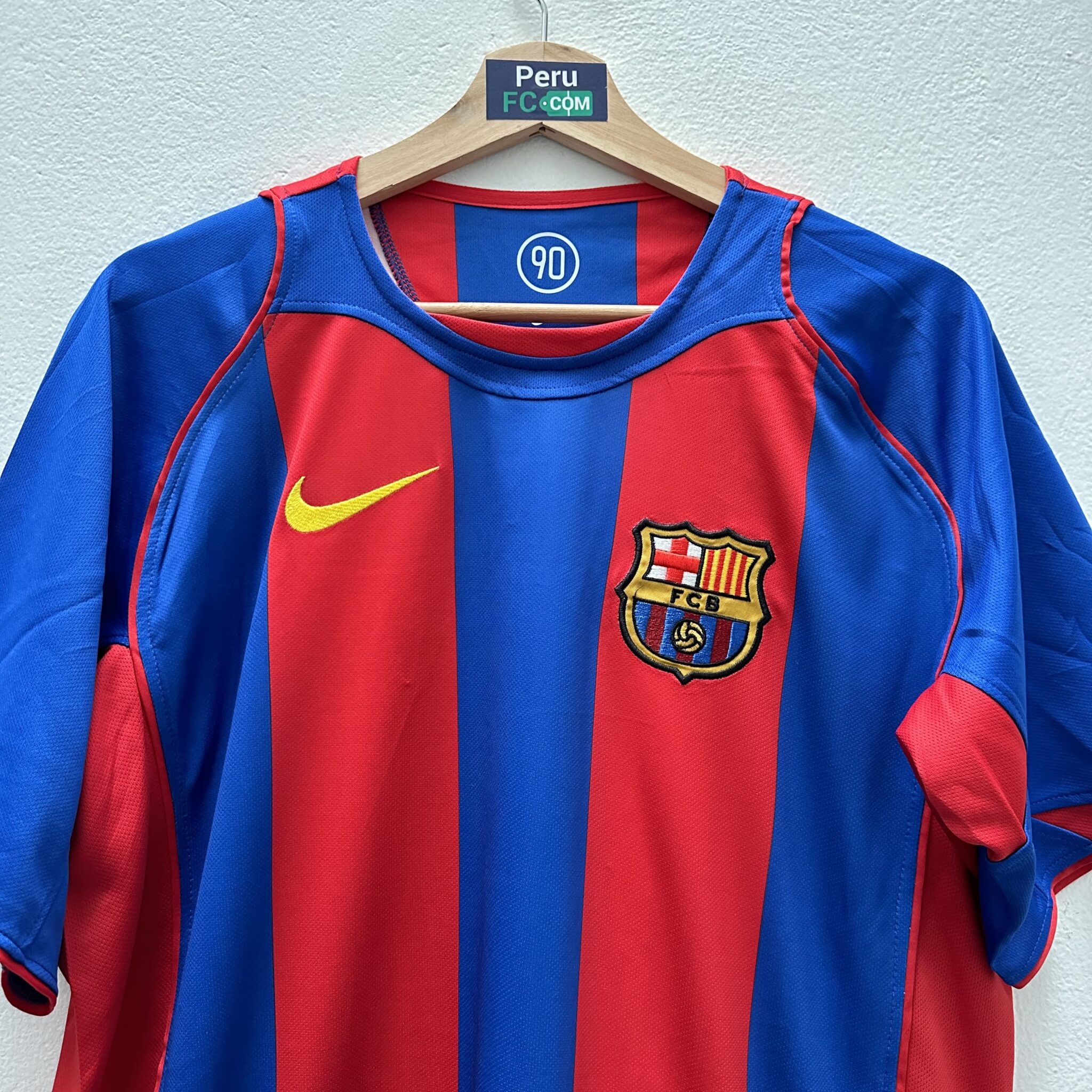 Camiseta Barcelona 2004-05 home | Nike - Peru FC