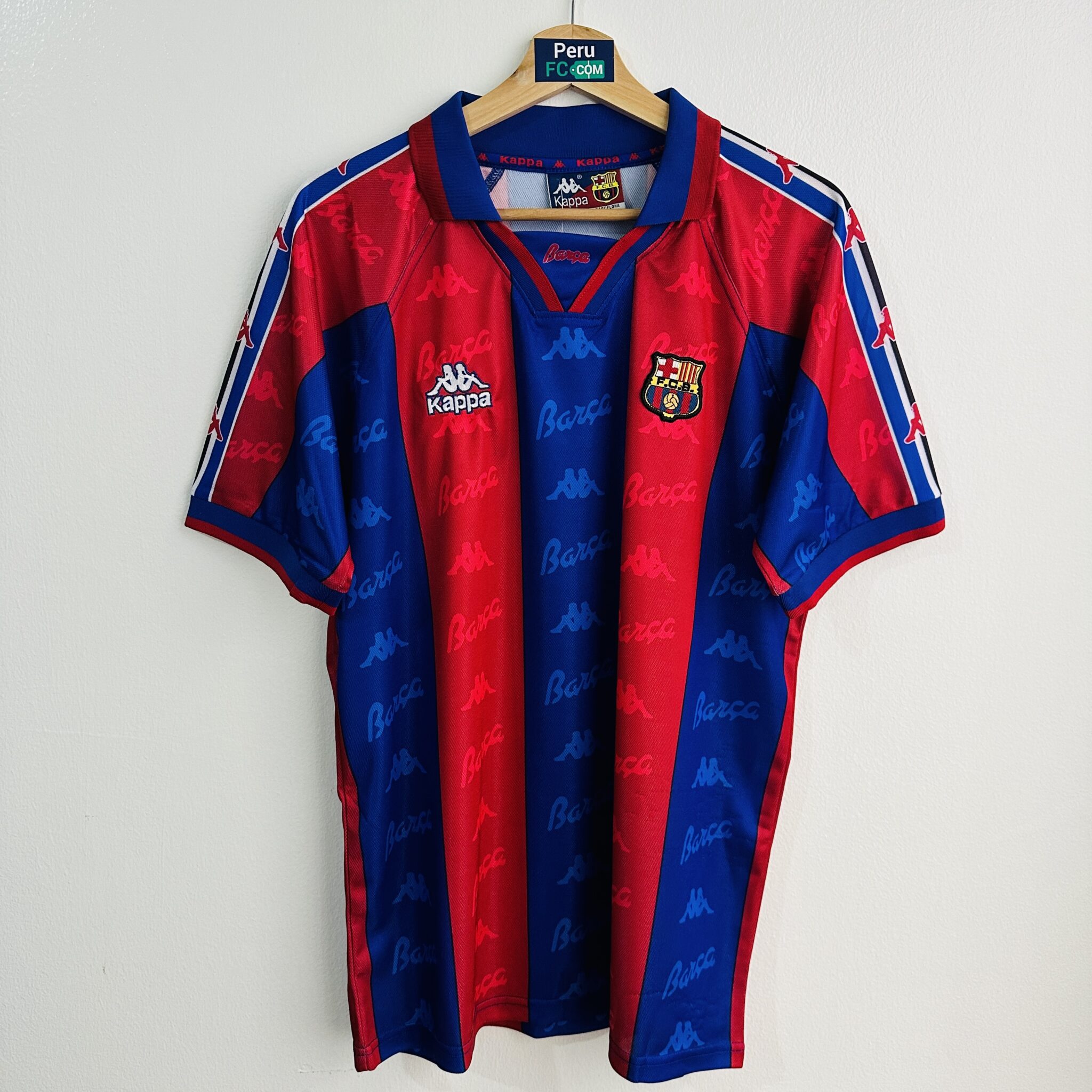Camiseta Barcelona 1996 home | Kappa - Peru FC