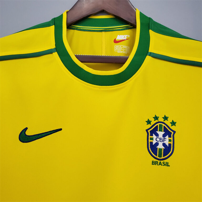 Camiseta Selección de Brasil 1998 home | Nike - Peru FC