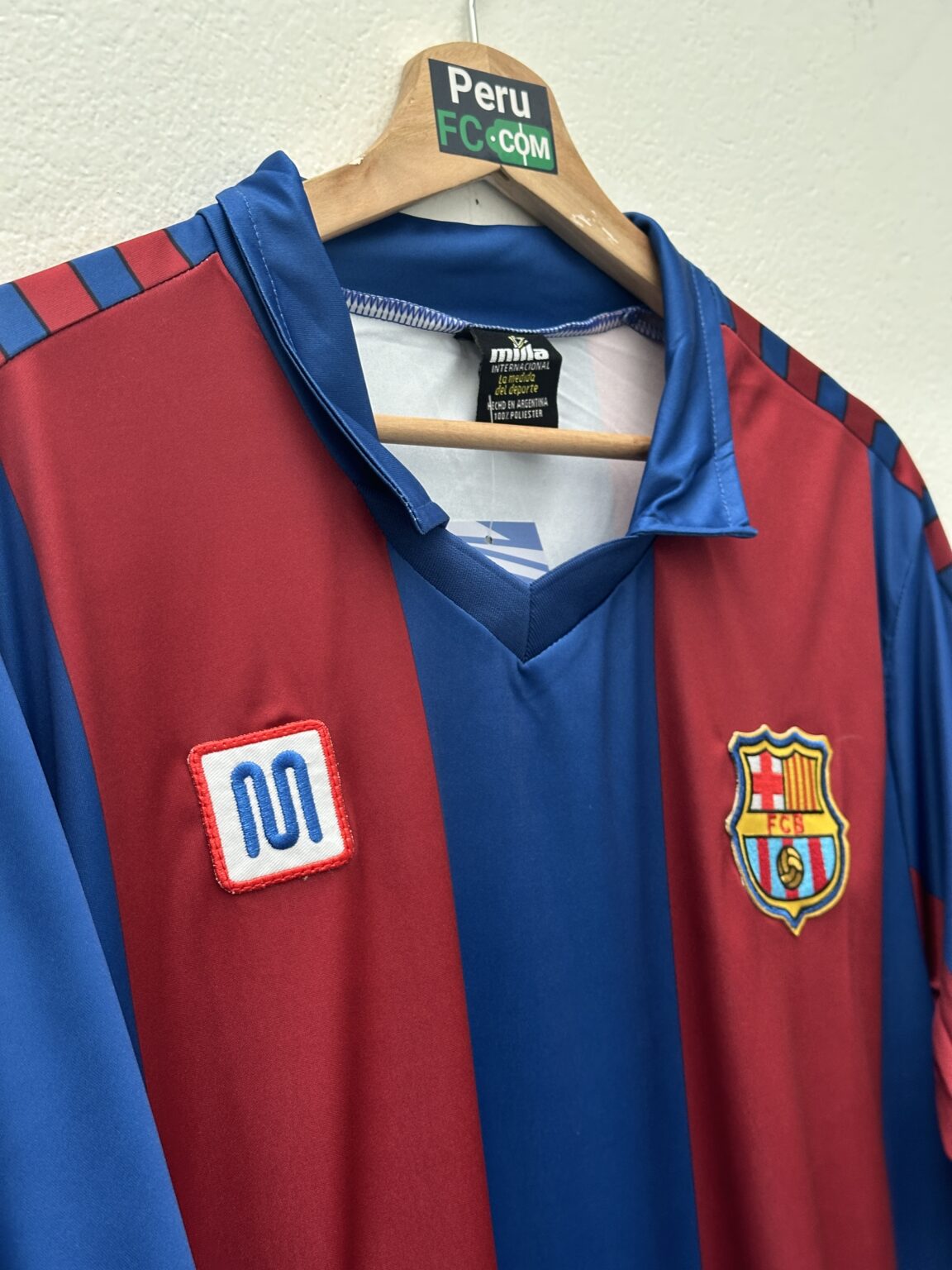 Camiseta Barcelona 1982/83 home | Meyba - Peru FC