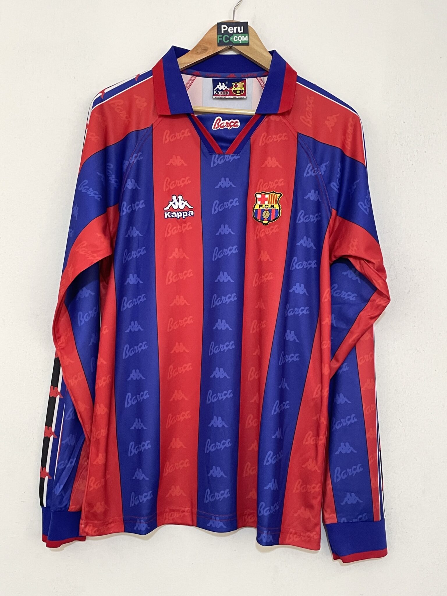 Camiseta Barcelona 1996/97 home | Kappa - Peru FC