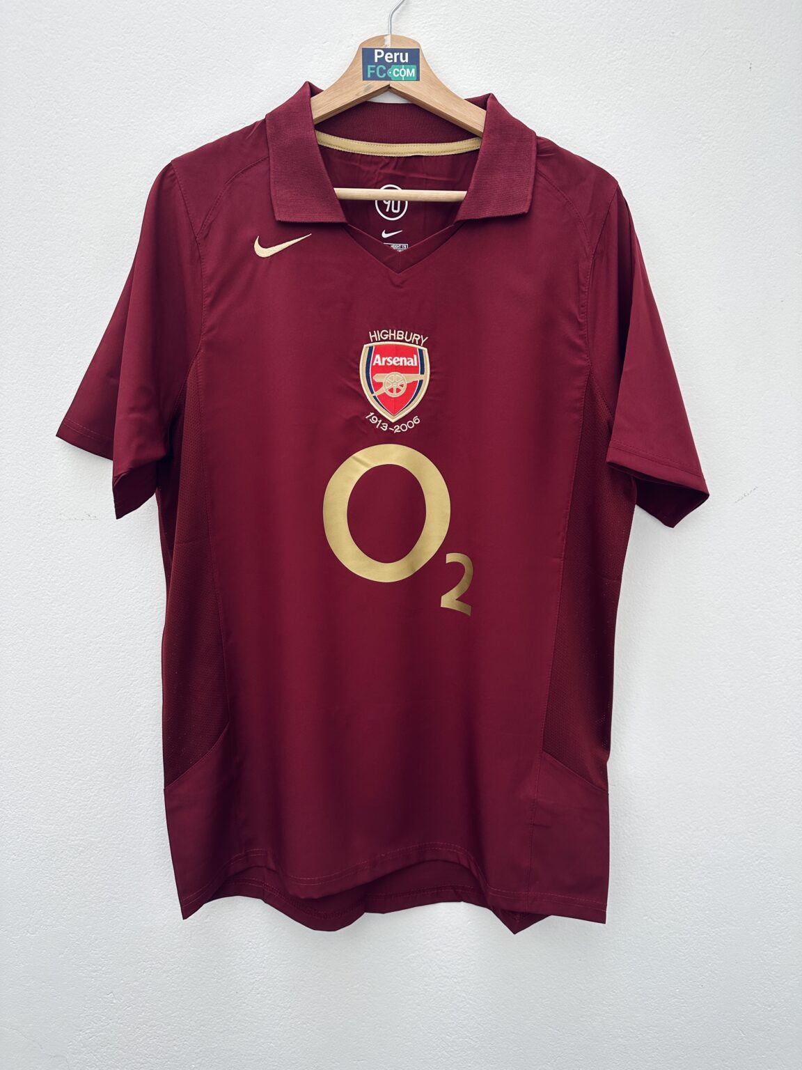 Camiseta Arsenal 2005 home | Nike - Peru FC