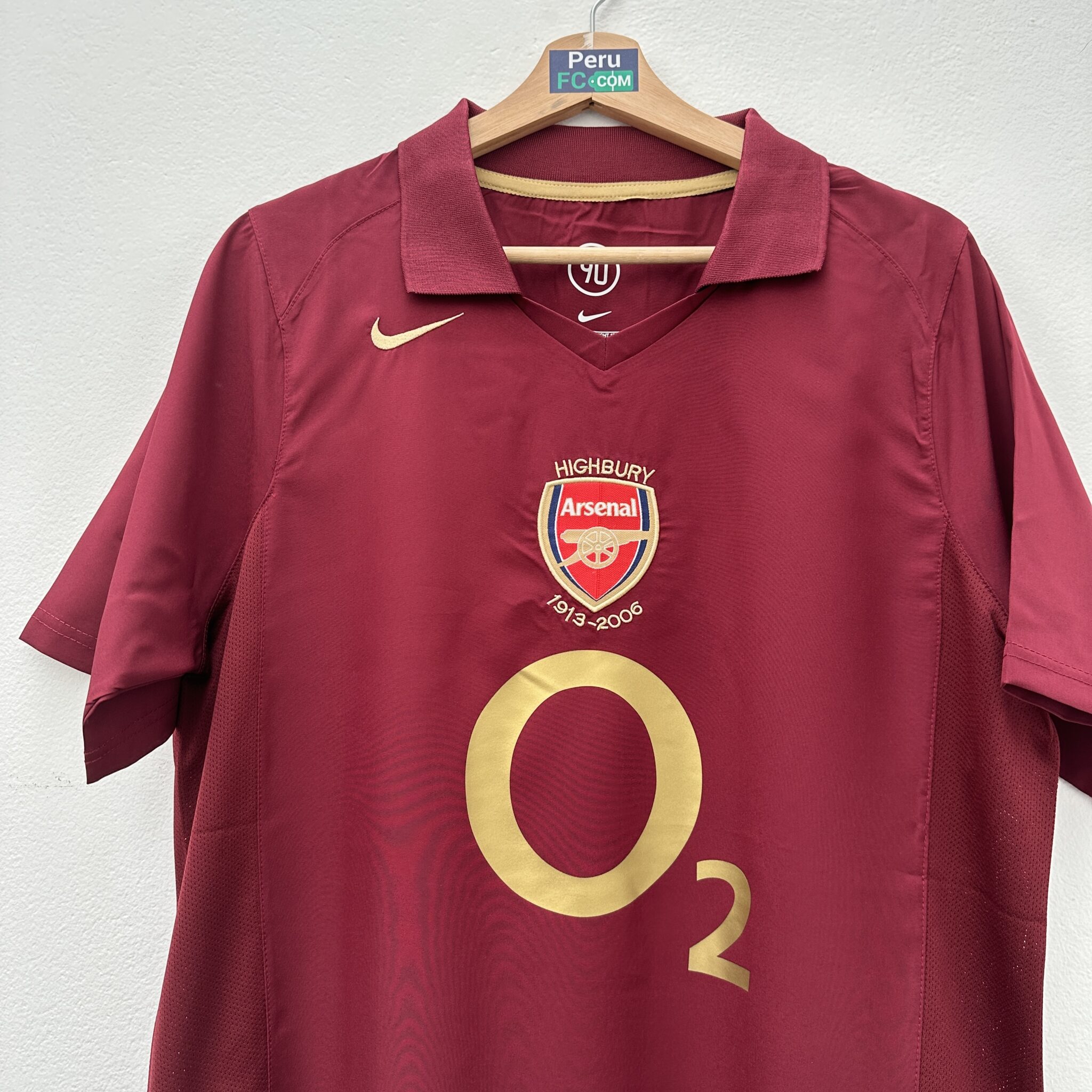 Camiseta Arsenal 2005 home | Nike - Peru FC